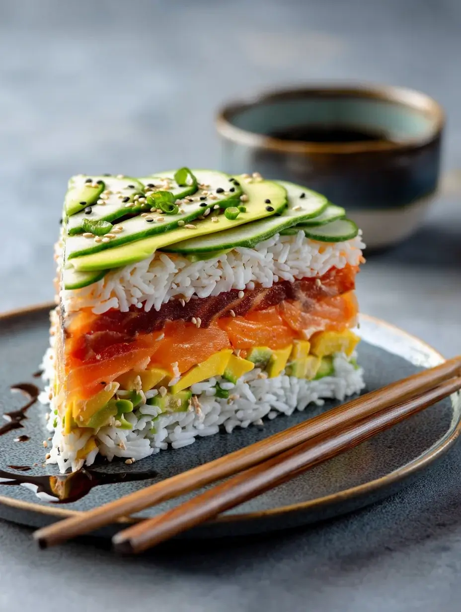 Sushi Cake Recipe – Easy 5-Layer Meal That’s Delicious