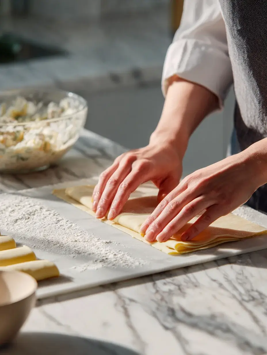 Langoustine Cannelloni with Lobster Bisque Sauce 5-Star Luxury Recipe