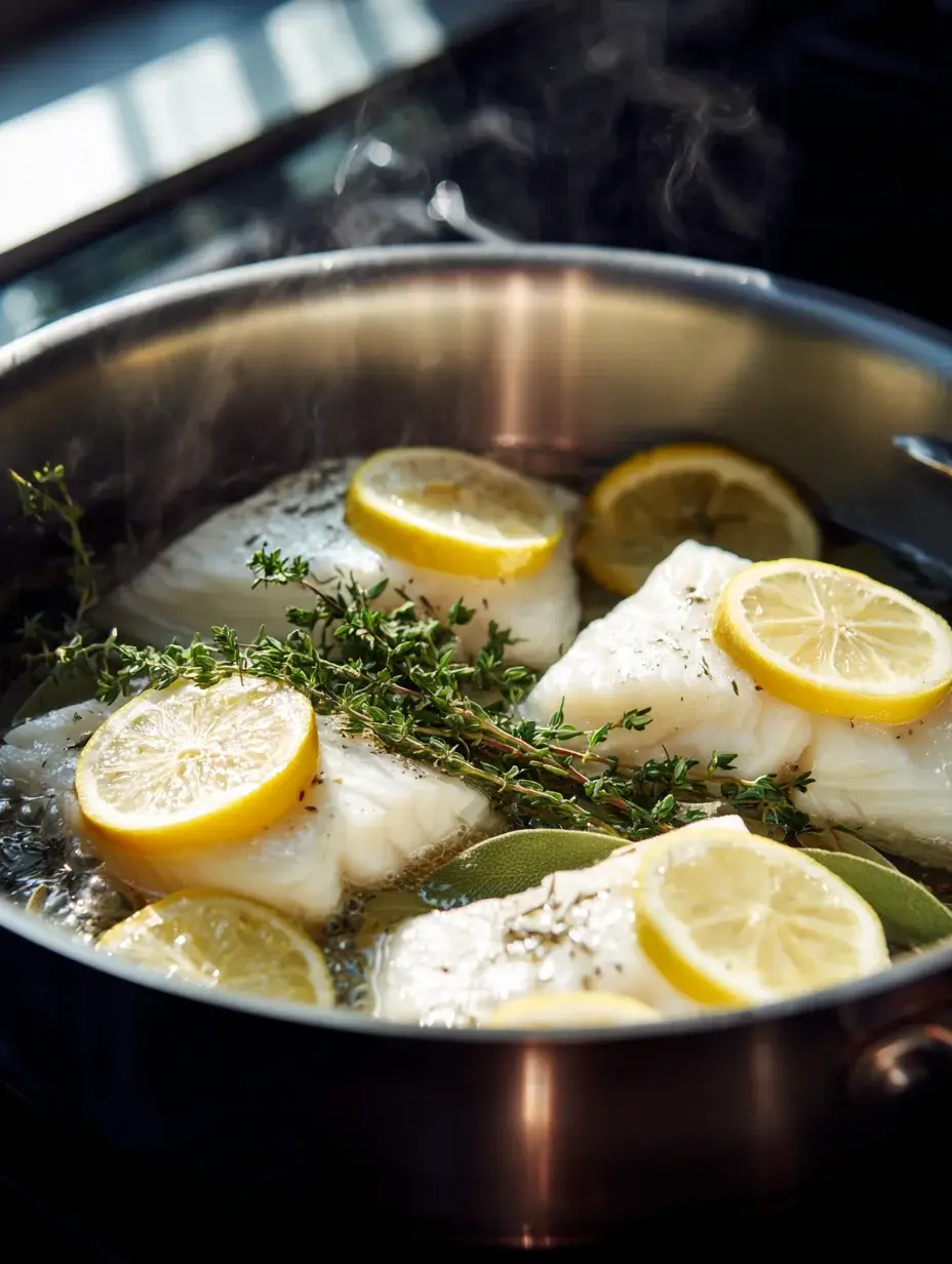 Poached Halibut Recipe A Wonderful & Simple Dinner in 35 Minutes