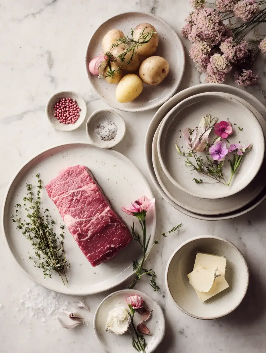 Beef Tenderloin with Rose-Pepper Jus A Beautiful 7-Step Meal